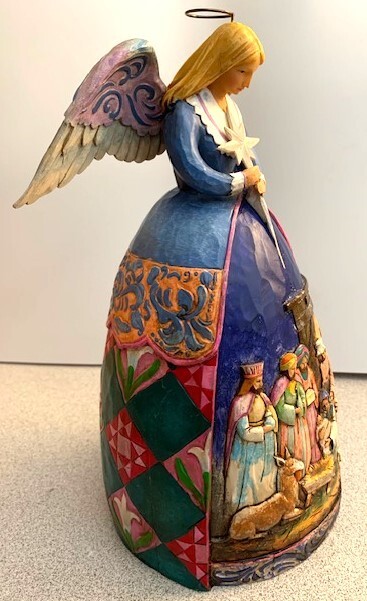 2005 Jim Shore Angel FIGURINE "A Star Shall Guide Us " -IN ORIGINAL BOX ...
