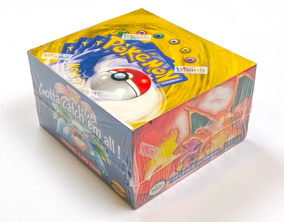 1999 Pokemon - Base set - Green Wing Booster Box (Factory Sealed, 36 ...