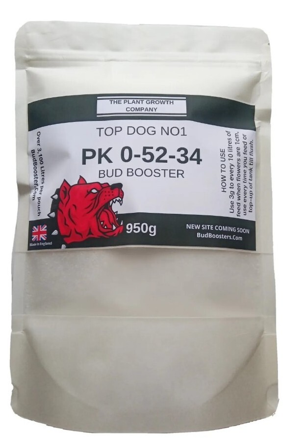 PK 52-34 BUD BOOSTER POWDER, HYDROPONICS NUTRIENTS, MONSTER BLOOMS, MAX ...