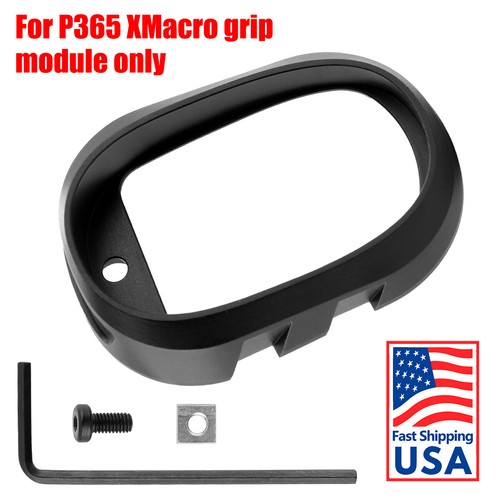 Flared Black Aluminum Magwell For P365 XMacro Grip Module Only OEM 17rd ...