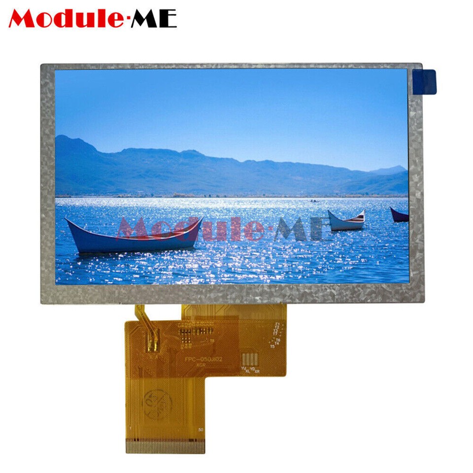 LCD Screen Display 800x480 IPS Full View RGB Interface Color LCD ...