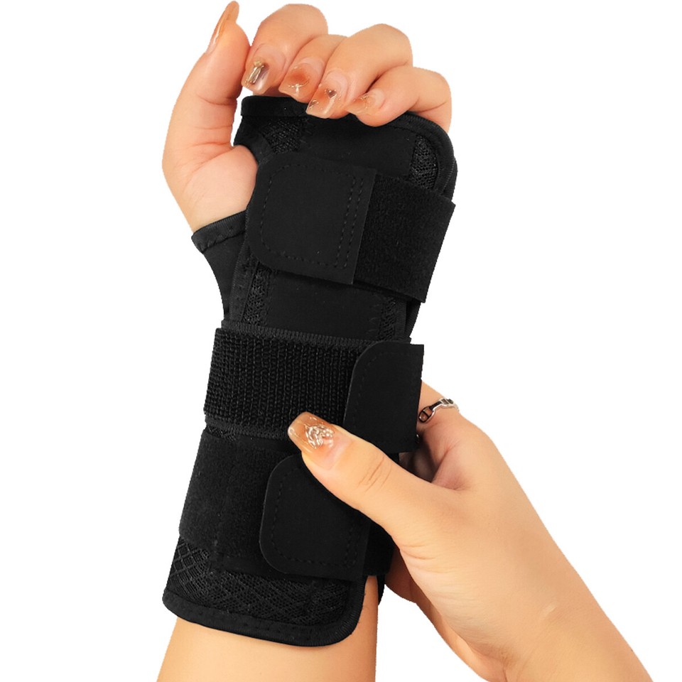 Hand Wrist Brace Support Sprain Splint Carpal Tunnel Sprain Arthritis ...