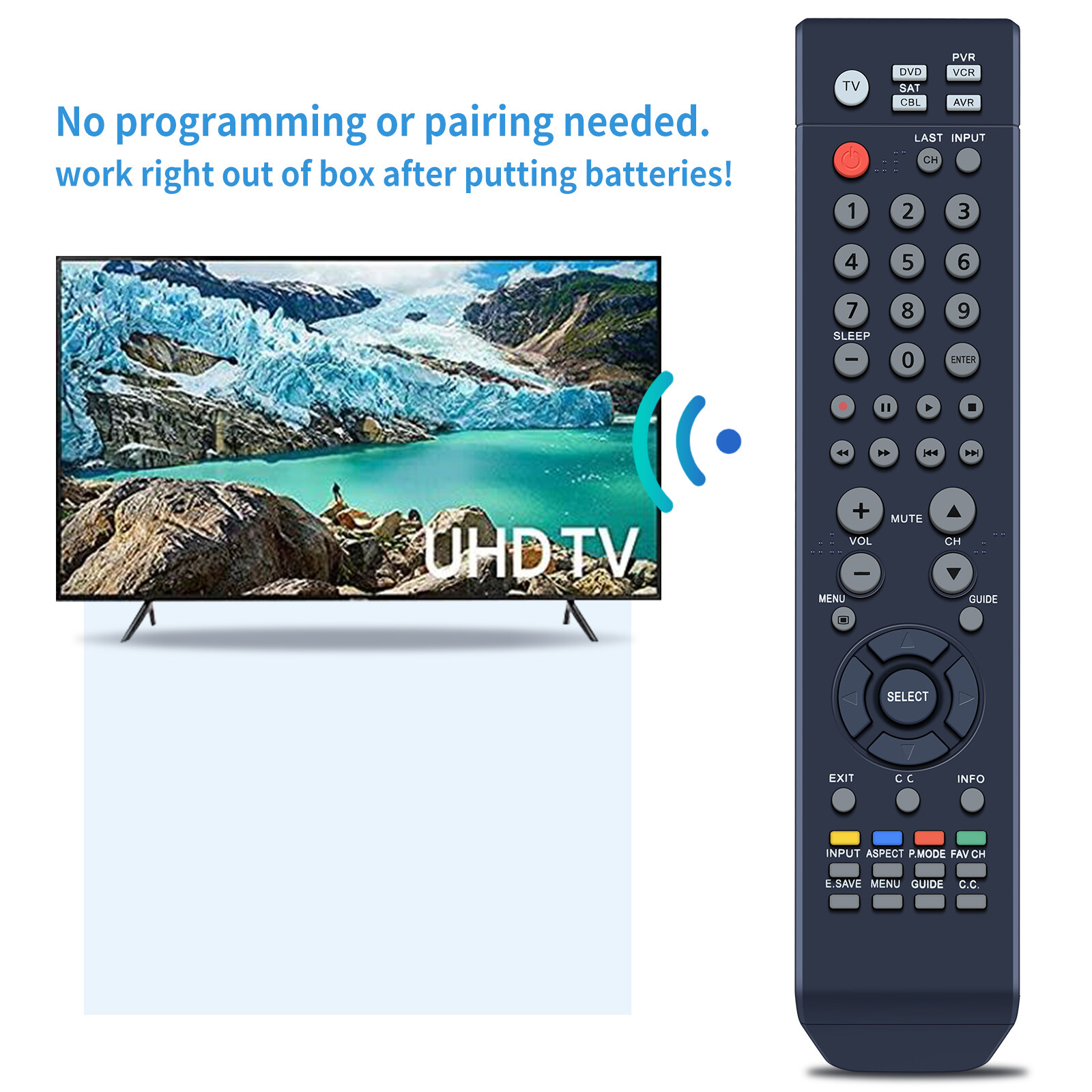 New CLU-4997S For Hitachi TV Remote Control L32S504 L42S504 L46S604 ...