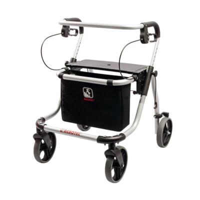 Rebotec Polo Plus-T Euro Foldable 4 Wheel Walker Walking Frame 4WF ...