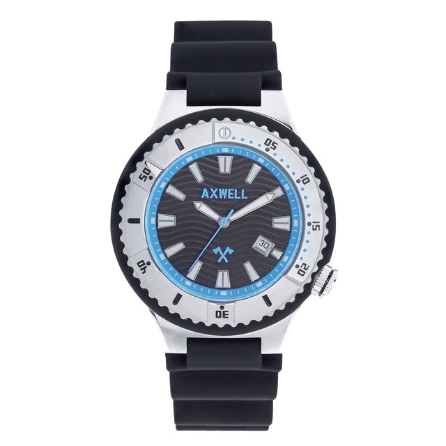 Axwell Summit Strap Watch w/Date Black One Size AXWAW108-1 for sale ...