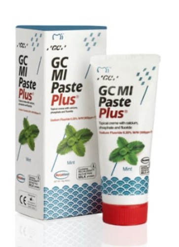 GC MI Paste Plus Topical Tooth Crème 0.20% Sodium Fluoride 40g Tube ...