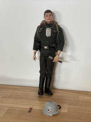 VTG 1966 GI Joe GERMAN SOTW STORMTROOPER NRMT Dark GREEN VERSION Some ...