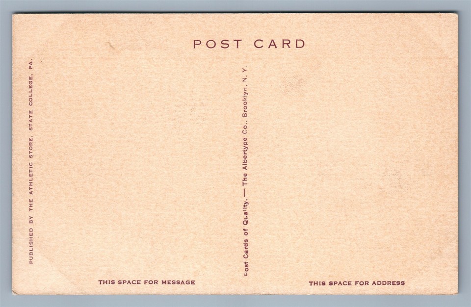 STATE COLLEGE POST OFFICE VINTAGE POSTCARD | eBay