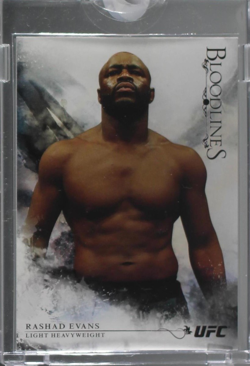 2014 Topps UFC Bloodlines - Topps Vault #49 Rashad Evans /1 for sale ...