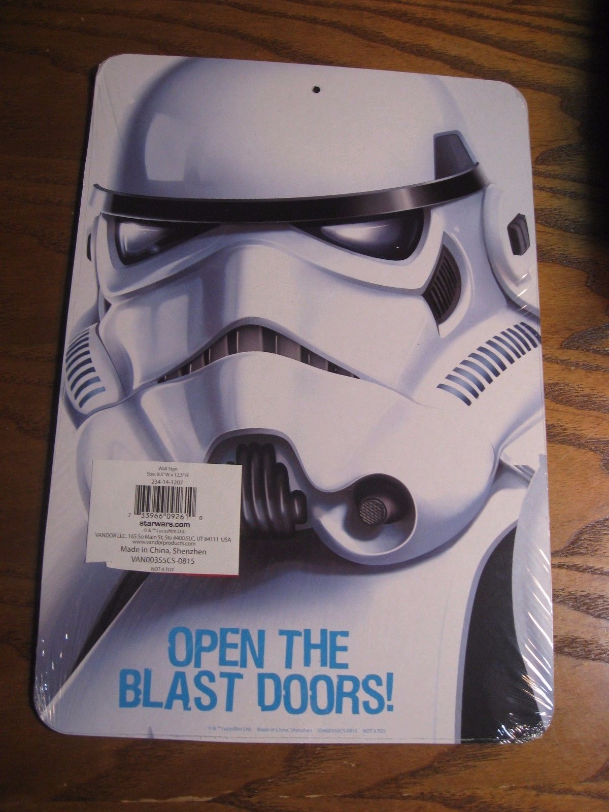 Star Wars Sign - Stormtrooper - OPEN THE BLAST DOORS! | eBay