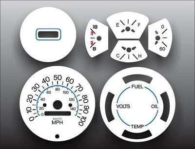 White Face Gauges for 1974-1990 Chevrolet P30 Step-Van | eBay
