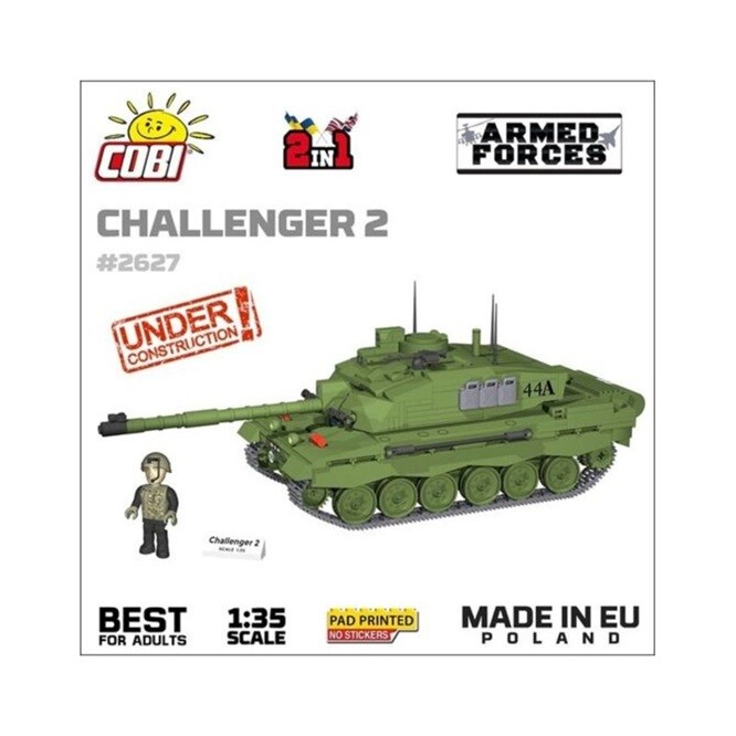 Challenger 2 Tamiya 1/48 Challenger 2 Desertised Full Build