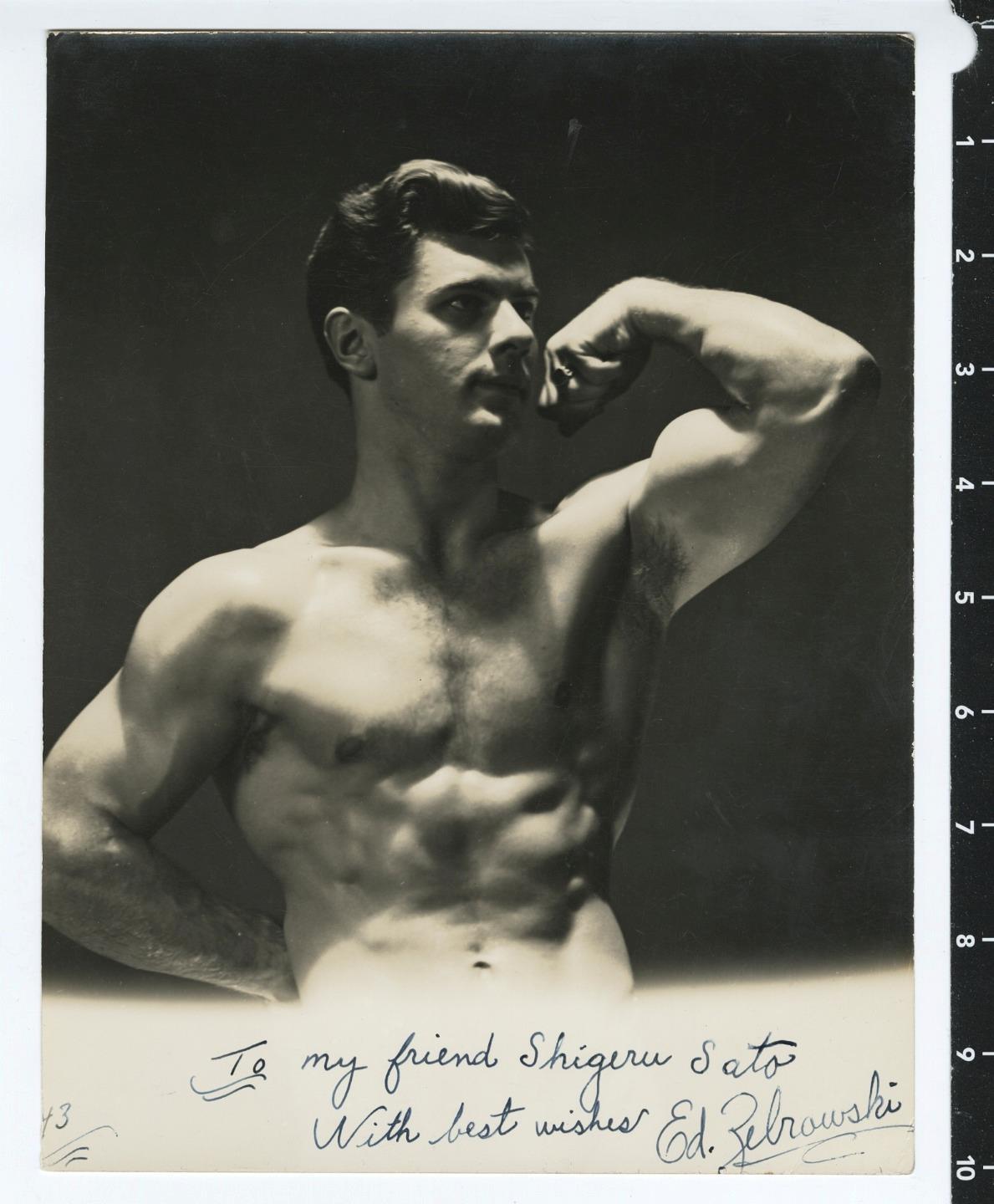c. 1930's Ed Zebrowski Photograph GAY BEEFCAKE | eBay