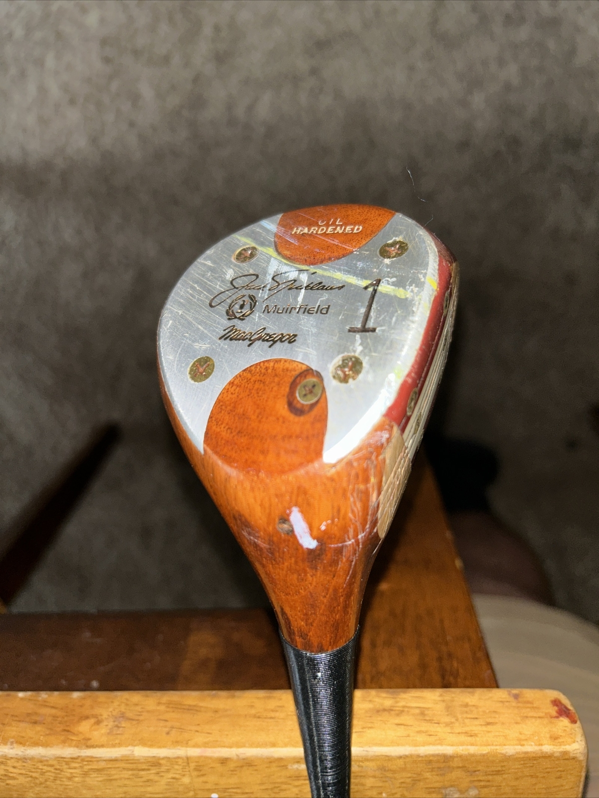 MacGregor Jack Nicklaus Super Eye O Matic Persimmon Driver | eBay