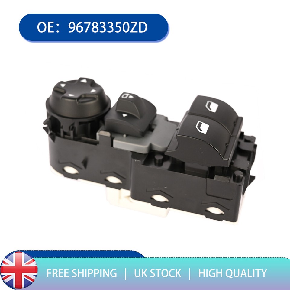 Drivers Electric Window Switch Fits Citroen Berlingo Mk3 Dispatch ...