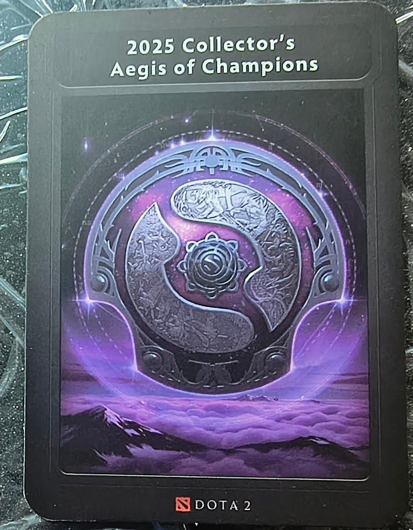 Dota 2 Aegis 2025 - Cosmic Roshan Key | eBay