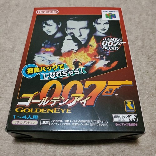 N64 GoldenEye 007 w/ Box, Manual, Controls Sheet – Tested | eBay