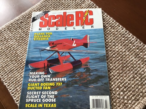Scale RC Modeler Magazine March, 1990 Radio Controlled Airplanes | eBay