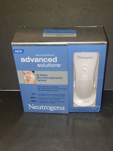 Sealed Neutrogena Advanced Solutions At Home Micro Dermabrasion System ...