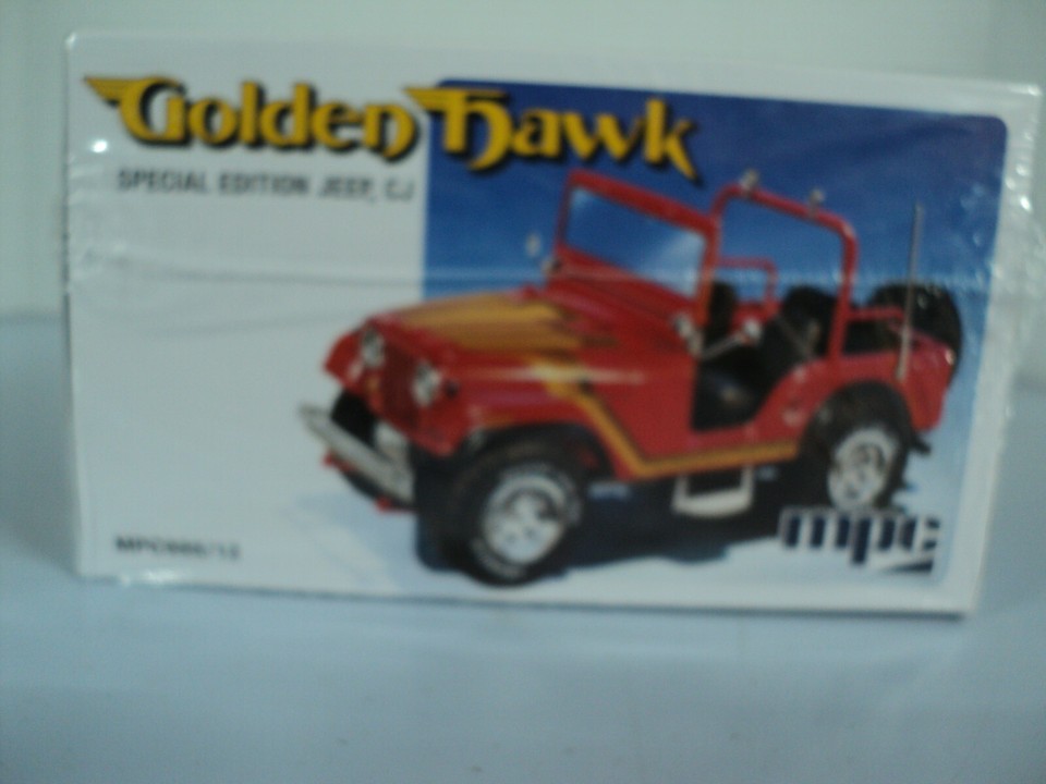 MPC Model Kit '81 Jeep CJ5 Golden Hawk Special Edition 1:25 Scale ...