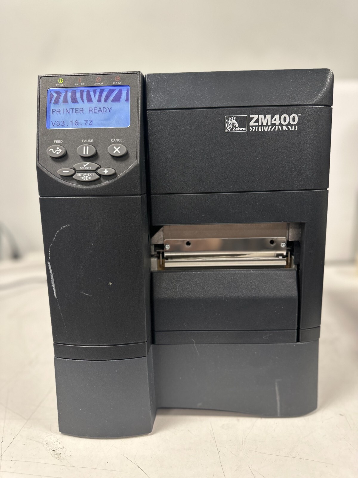 Zebra ZM400 Thermal Transfer Label Printer 300dpi Serial #N200 | eBay