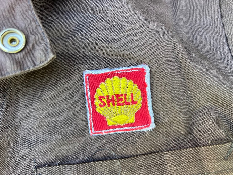 Vtg Universal Overall Co Coveralls Shell Oil And Gas Employee Uniform ...