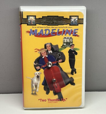 Madeline VHS 1998 Video Tape Live Action Kids Movie VTG Clamshell ...