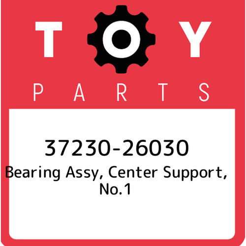 37230-26030 Toyota Bearing assy, center support, no.1 3723026030, New ...