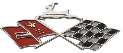 1961 1962 61 62 Impala SS Console Shift Plate X-Flag Emblem Made in the ...