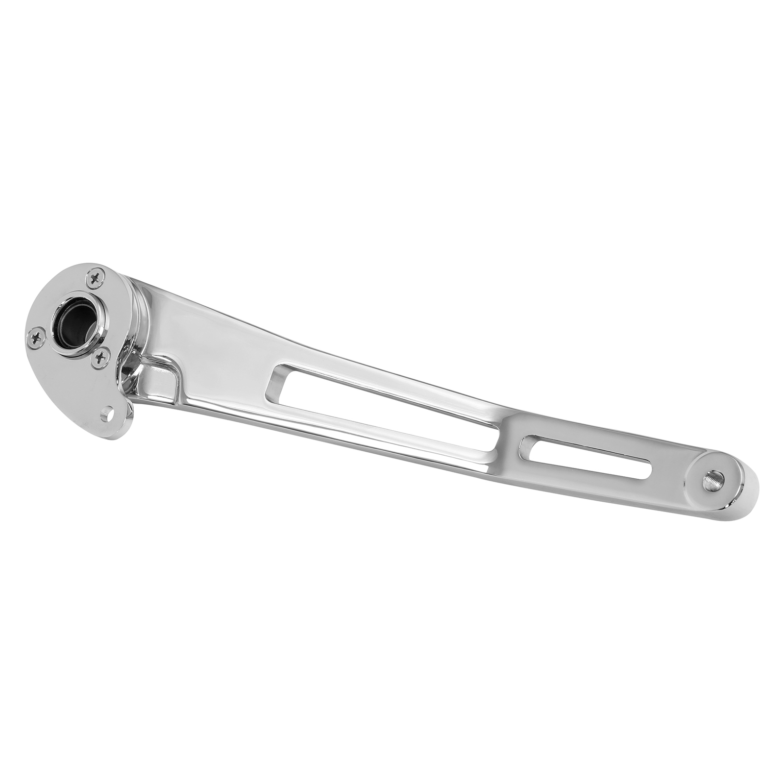 Chrome Brake Lever Arm Fit For Harley Softail Slim FLSL Fat Boy Deluxe ...