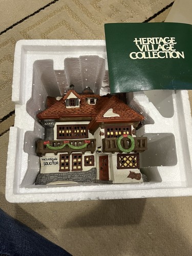 Dept. 56 “Mr. Wickfield Solicitor” Dickens’ Village Series # 5550-6 No ...