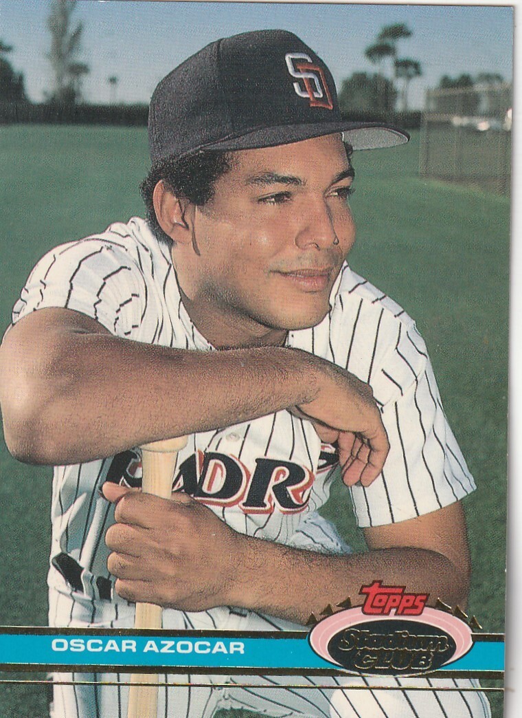 1991 Topps Stadium Club Oscar Azocar #450 Rookie RC | eBay