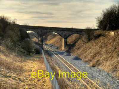 Photo 6x4 Disused Railway Bridge West of Barracks Station Burnley c2015 ...
