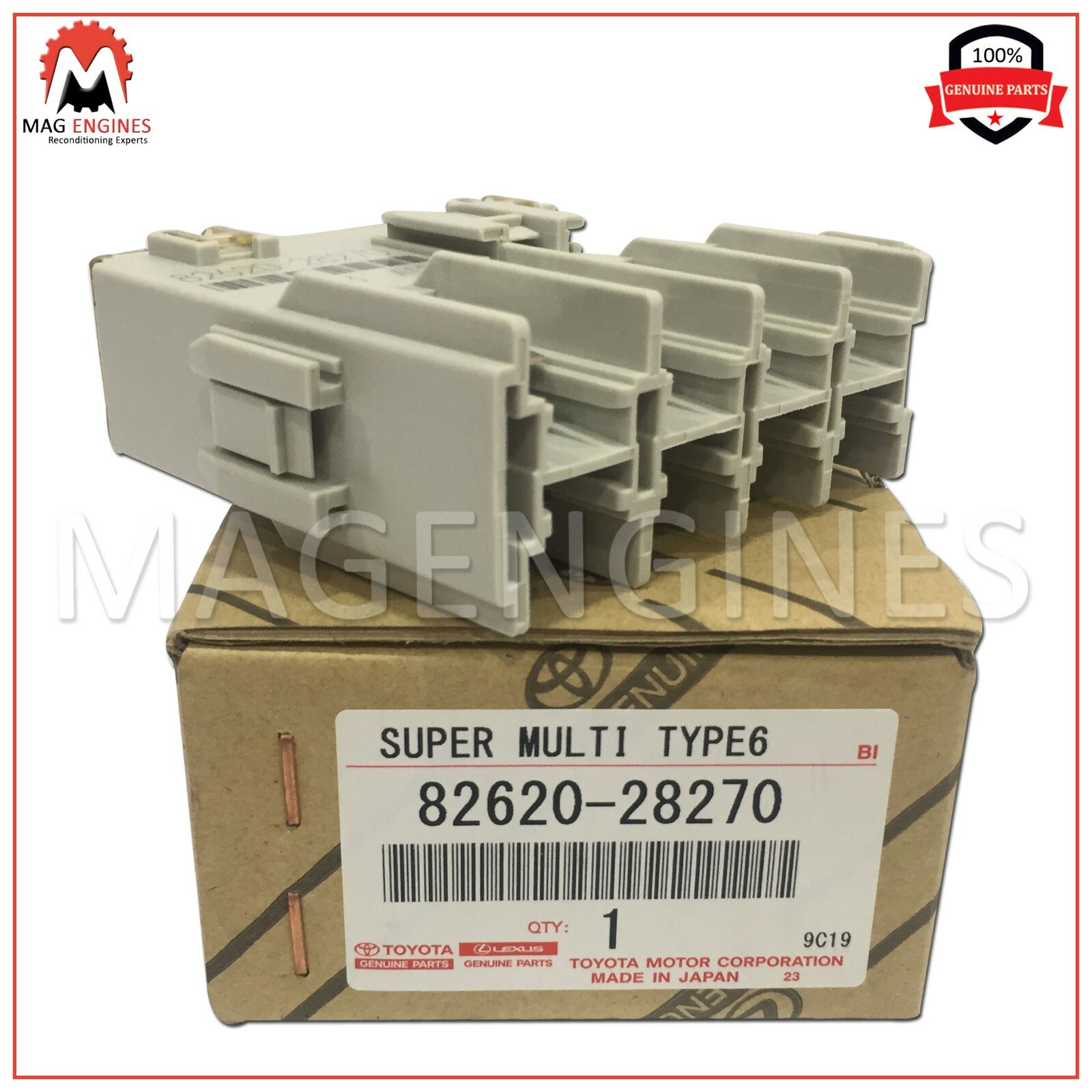 82620-28270 GENUINE OEM BLOCK ASSY, FUSIBLE LINK 8262028270 | eBay