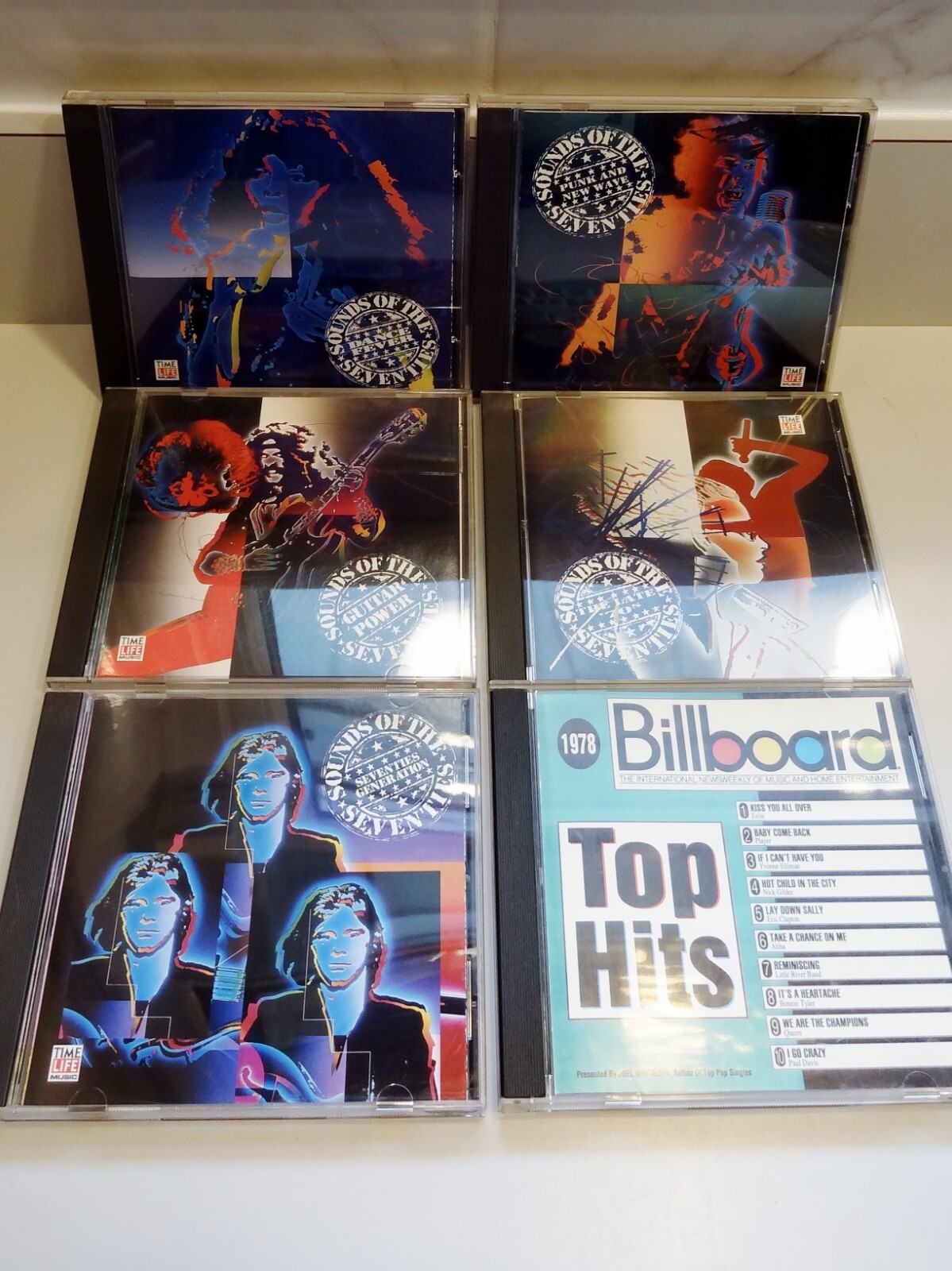 Set of 38 SOUNDS OF THE SEVENTIES CDs 1970s Music Collection TIME LIFE ...