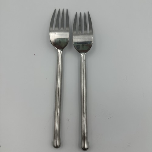 Gourmet Settings EXOTIQUE 18/10 Wavy Stainless Steel Forks Spoons ...
