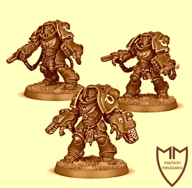 FULL KIT Primaris Aggressors, Aggressor Squad - Warhammer 40k Space ...