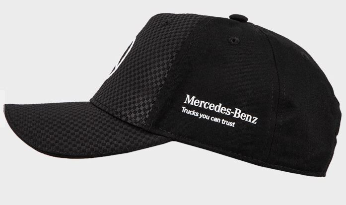 Mercedes Benz Original Baseball Men's Cap Trucker Carbon Size ...