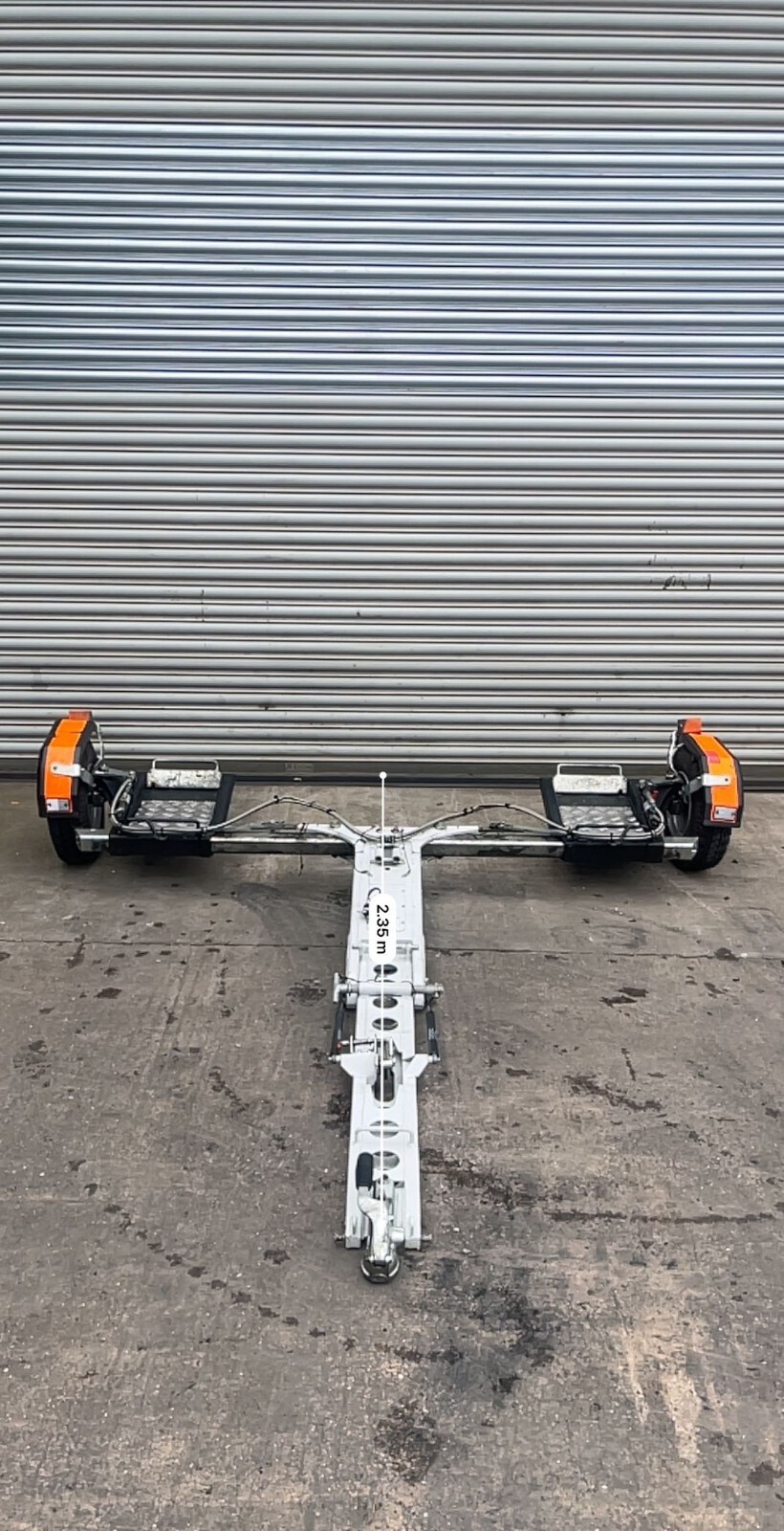 **SOLD** TRAILERTEQ RDT RECOVERY TRAILER DOLLY CRT AA RAC WITH SPARE ...