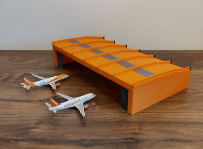 EASYJET LUTON HANGAR HQ Aircraft Airport Building Model 1:400 Scale ...