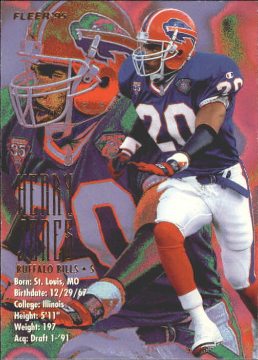 1995 Fleer Football Card #34 Henry Jones | eBay