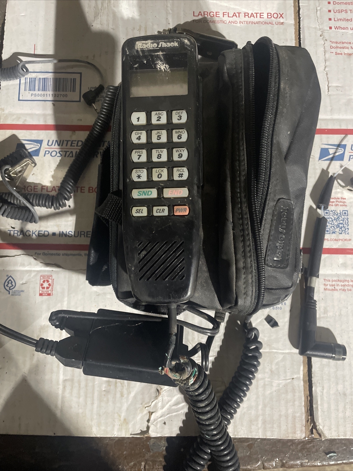 Radio Shack CT-1055 17-1007 Vintage Cellular Transportable Phone Cell ...