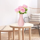 2 Pack Composite Plastics Flower Vase Unbreakable Ceramic Look Vase for ...