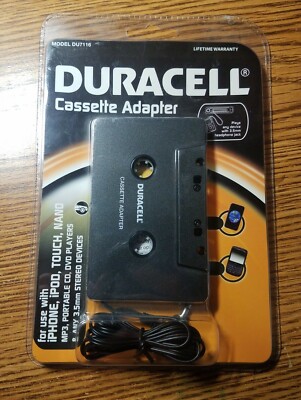 Duracell cassette adapter | eBay