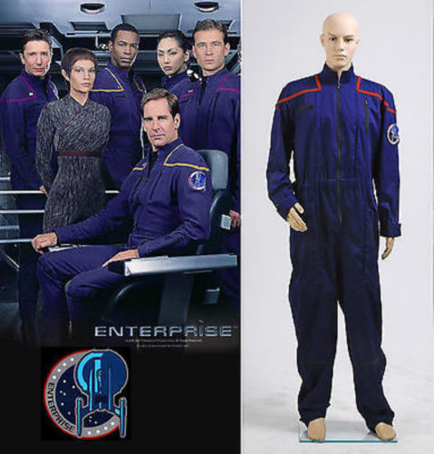 new Trek Enterprise Duty Jumpsuit Uniform cosplay Costume | eBay