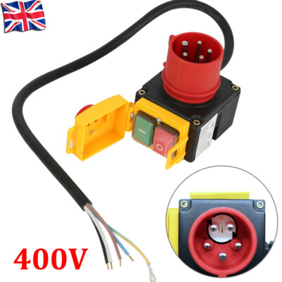 KEDU KOA7 400V 3P+N+E Plug Waterproof Emergency Stop Pushbutton ...