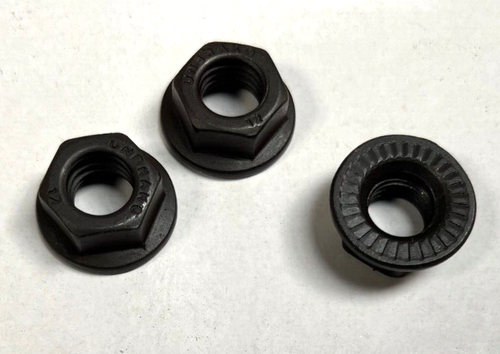 OEM Land Rover 200TDI & 300TDI Exhaust Manifold M10 Flanged Nuts X3 ...