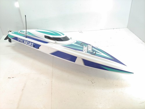 ProBoat Sonicwake V2 36" Self-Righting Brushless Deep-V ARTR, White ...