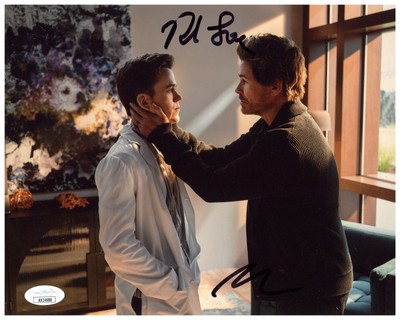 Rob Lowe & John Owen Lowe Signed 8x10 Photo Unstable Authentic ...