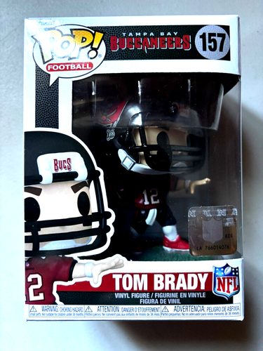 FUNKO POP #157 NFL TOM BRADY (BUCS) VINYL ACTION FIGURE NIB NM+ | eBay